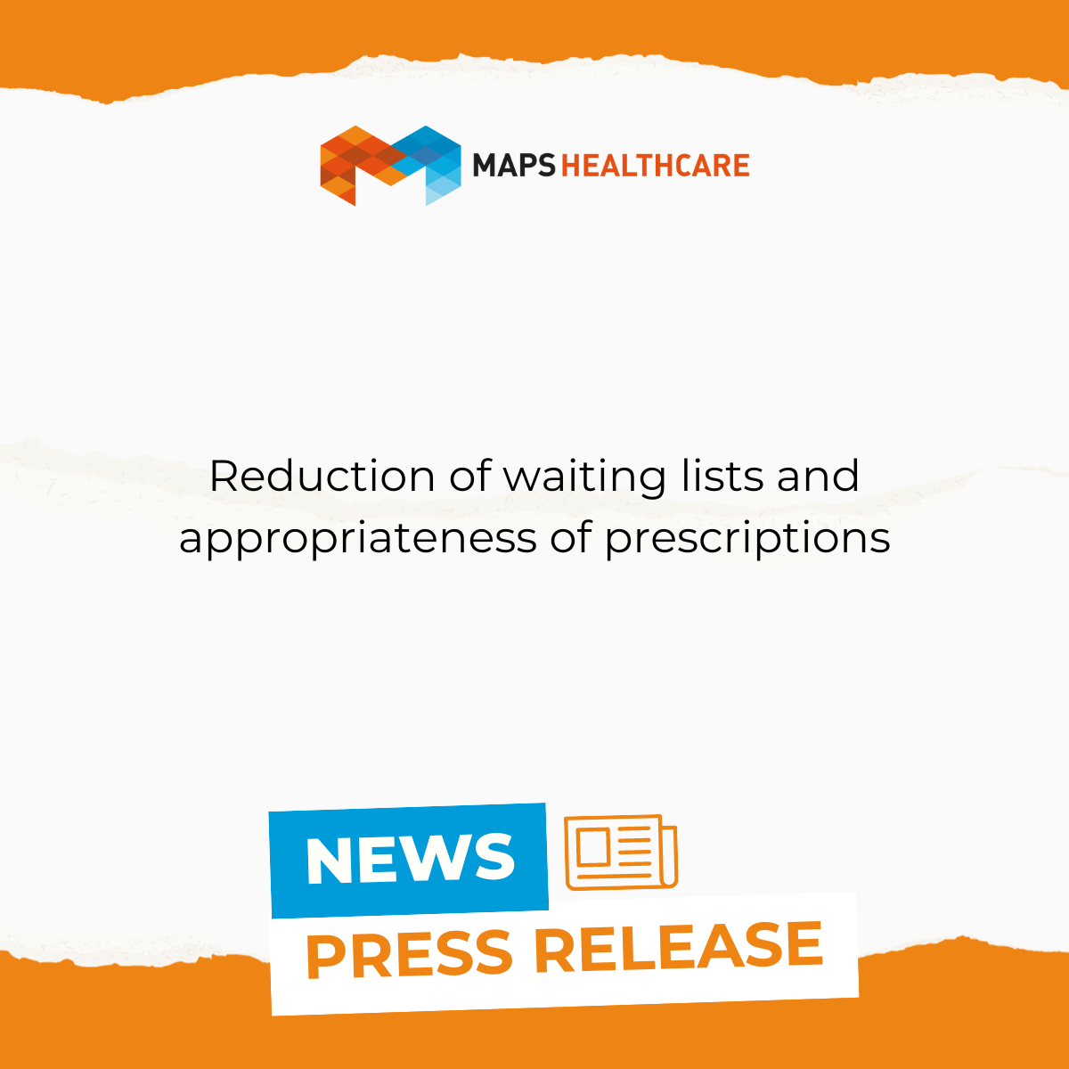 Technology for waiting lists and appropriateness of prescriptions